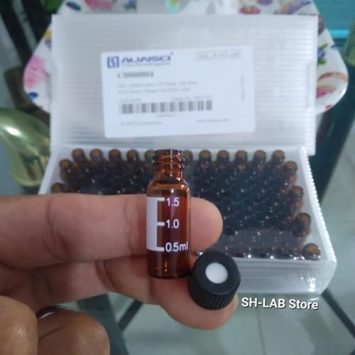 Promo Botol Vial Kaca 2 ml Tutup Ulir Coklat Amber - Kota Bekasi - SH ...