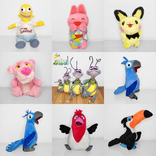 Jual Mainan Anak Boneka Karakter Kartun The Simpsons Pokemon Raichu ...