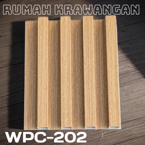 Jual Wall Panel WPC/ kisi kisi WALLPANEL / WPC Panel - WPC 202 ...