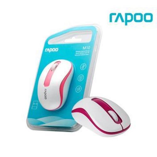 Jual Mouse wireless Rapoo M10 Plus - putih biru - Kab. Pelalawan ...