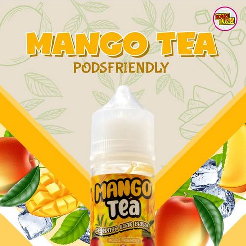 Jual Kakilima Es Teh Mango Mangga Ice Tea Pods Friendly 30ML Salt Kaki ...