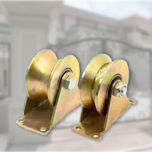Jual 50 mm Roda Gerbang Pagar Roda Pagar Model U & V Roda Pintu Pagar ...