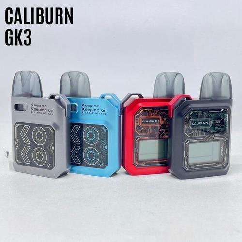 Jual UWELL Caliburn GK3 Pod System Kit Pitch Black 25W 900Mah Device ...