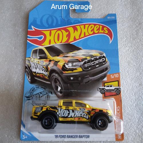 Jual Hot Wheels 19 Ford Ranger Raptor. Card HW Hot Trucks Series 2018 ...