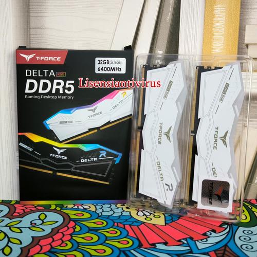 Jual Ram DDR5 Team TForce Delta RGB DDR5 6400MHz Dual Channel 32GB ...