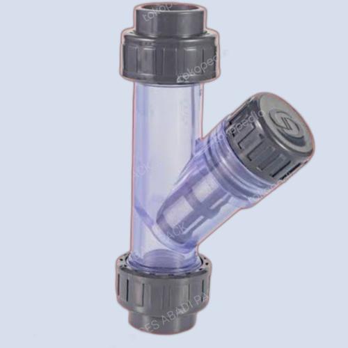 Jual Y strainer PVC Clear / Transparan / Bening 3/4" Inch - Jakarta ...