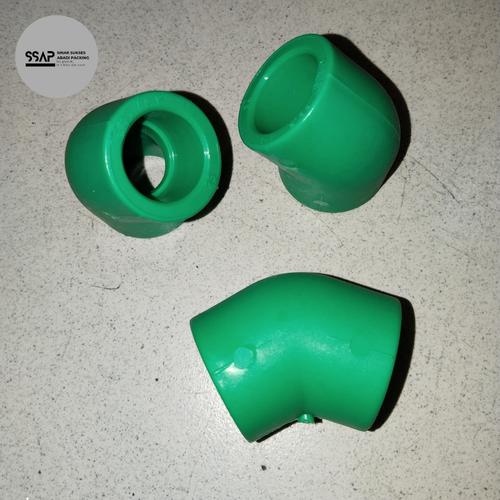 Jual Elbow PPR 45 Ukuran 3/4" inch 25mm Fitting pipa ppr - Jakarta ...