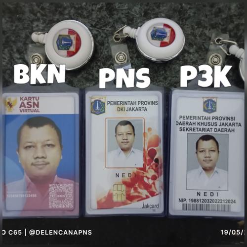 Jual ID CARD JAK CARD - Jakarta Pusat - De Lencana PNS | Tokopedia