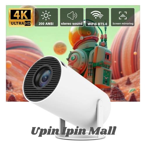 Jual LED Proyektor Portable Proyektor Mini Portable 4K Android 12 WiFi ...