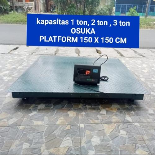 Jual Timbangan Digital Besar Duduk Digital 1ton, 2 ton, 3 ton 150 x 150 ...