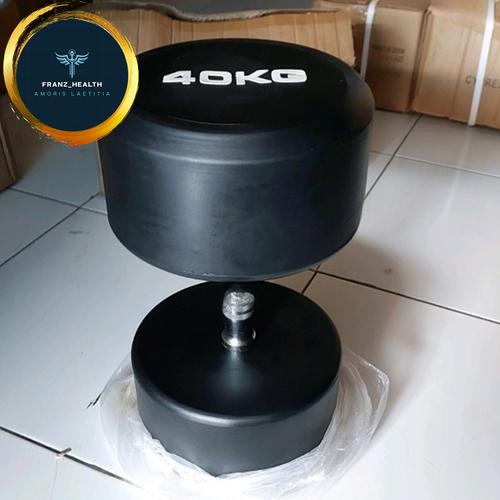 Jual Rubber Round Dumbbell 40kg (Pair) Dumbbell Bulat 40kg - Jakarta ...