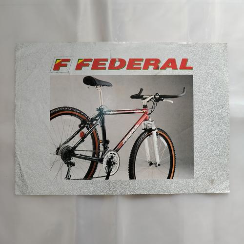 Jual Brosur Sepeda Federal Poster Sepeda Federal Leaflet Original ...