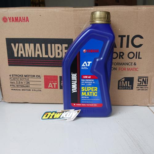 Jual Oli Oil Yamalube Super Matic 1 Liter Nmax lama Nmax new Aerox Lexi ...