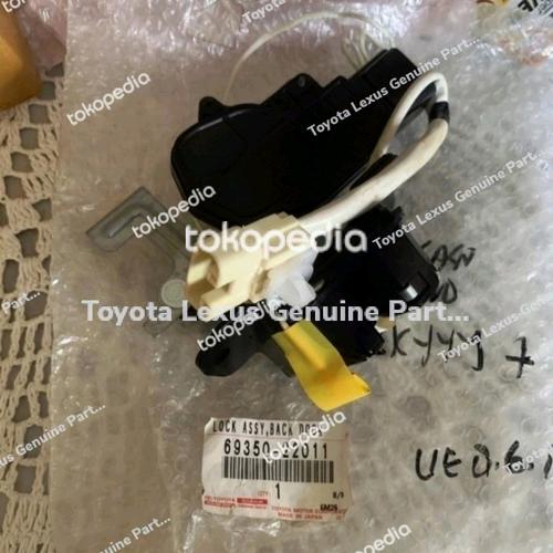 Jual door lock pintu bagasi belakang harrier gen 2 69350-22011 ORIGINAL ...