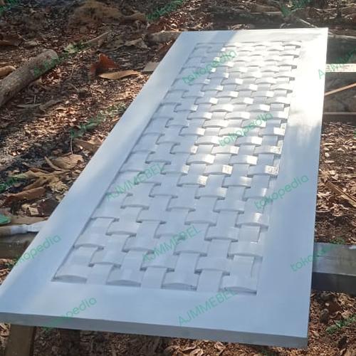 Jual pintu anyaman kayu jati ukuran 80x210cm - Kota Bekasi - AJMMEBEL ...
