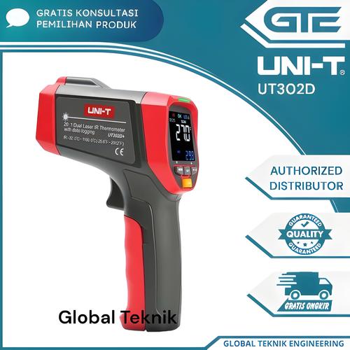 Jual Infrared Thermometer UNI-T UT302D+ Gun Termometer UNIT Thermogun UNI T - Jakarta Barat ...