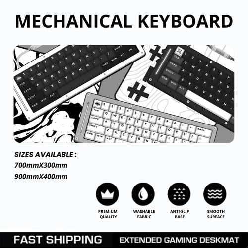 Jual Deskmat Deskpad Mouse Pad Mechanical Keyboard Edition XL Large - Kota Malang - Nekomech ...