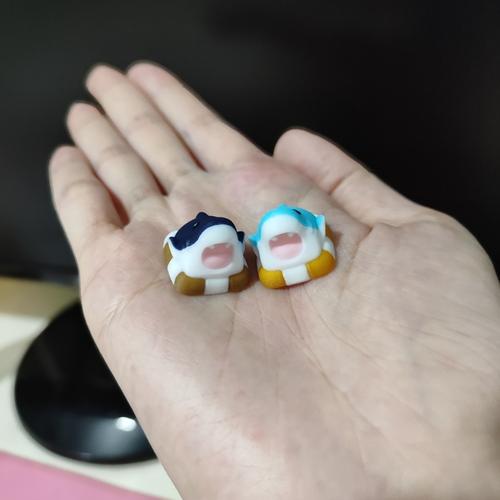 Jual Keycaps Artisan Cute Baby Shark Mechanical Keyboard Custom Limited ...