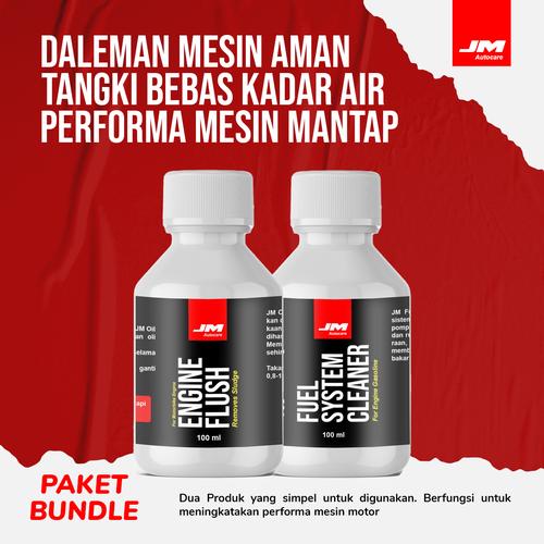 Promo Paket Hemat - Engine Flush + Injection Cleaner 60 ml - Tuang ...