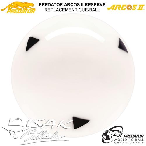 Jual Predator Arcos II Cue Ball | Bola Putih Eceran 2.1/4" Billiard ...