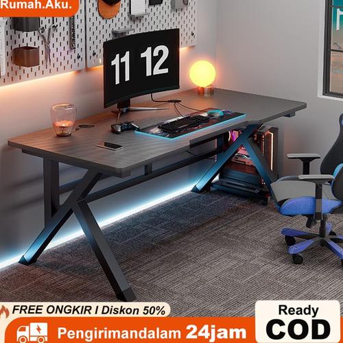 Jual Meja Komputer Meja Pc 140CM Meja Kantor Meja Gaming Meja Kantor ...