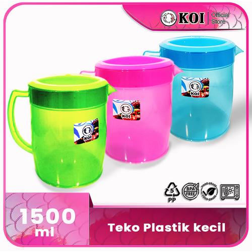 Jual Teko Plastik Warna / Teko Kecil / Mini Water Jug Ceret 1,5 Liter ...