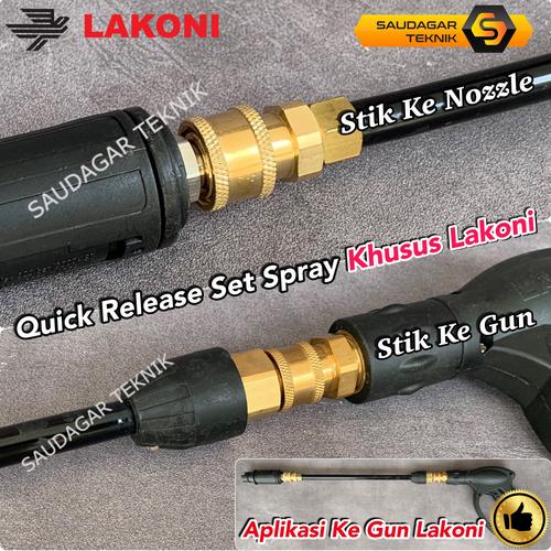 Jual Adaptor Quick Release KHUSUS Dari Gun Ke Stik Ke Spray Lakoni ...