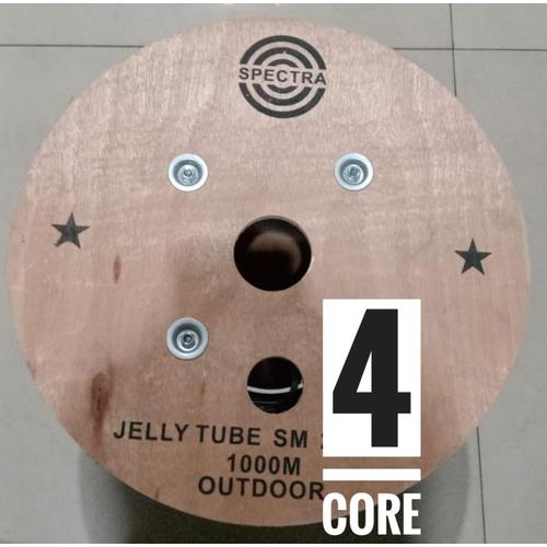 Jual Kabel FO Fiber Optik 2 Core 3 Seling Jelly Tube 2 Core 4 Core 3 ...