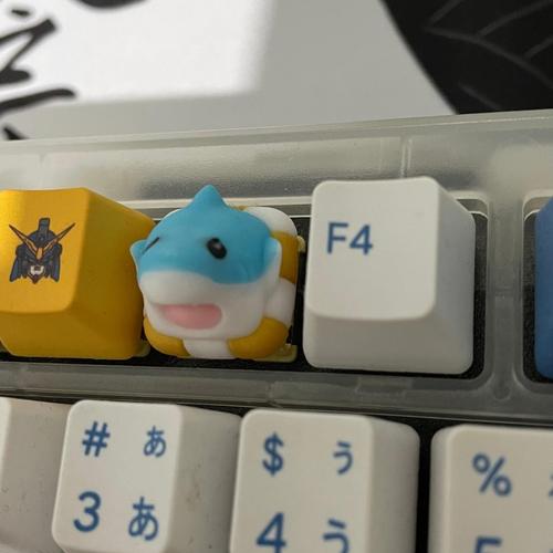 Jual Keycaps Artisan Cute Baby Shark Mechanical Keyboard Custom Limited ...