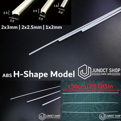 Jual ABS H Shape PVC - H Beam PLA List Batang Sudut Siku Kanal I ...
