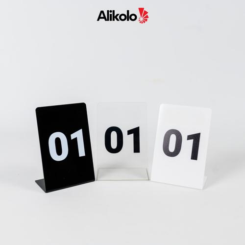 Jual NOMOR MEJA AKRILIK /NOMOR MEJA CAFE ACRYLIC/NOMOR MEJA CUSTOM ...