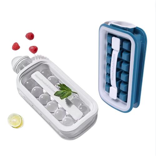 Promo Botol Cetakan Alat Pembuat Es Batu Bulat Anti Tumpah Ice Cube ...