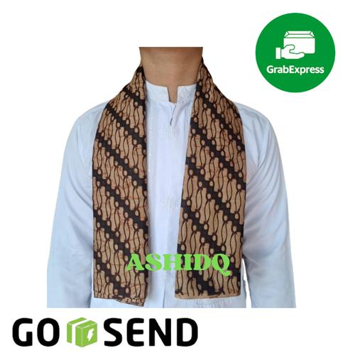 Jual Syal Batik leher kantor Pria Scarf Wanita Cukin Betawi Motif ...