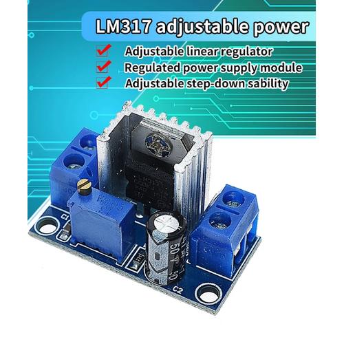 Jual Module Modul LM317 LM 317 Power Supply Step down Buck Converter DC ...