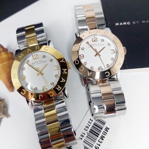 Jual Marc Jacob MJ Amy Dexter Dual Tone Original Jam Tangan Wanita Free ...