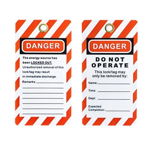 Jual TAG OUT LOTO OSHA PVC INDOPOSTER DANGER Do Not Operate - Jakarta ...