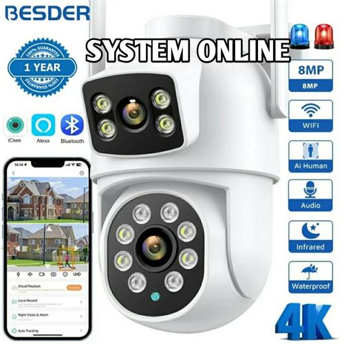 Promo IP CCTV Camera App IPC360 Home Dual Lens Ganda Monitor Outdoor ...