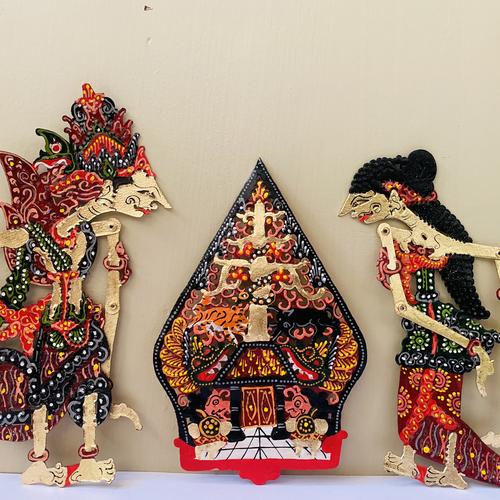 Jual 1 Set Wayang Kulit Mahar Nikah Rama Sinta Gunungan Halus - Kab ...