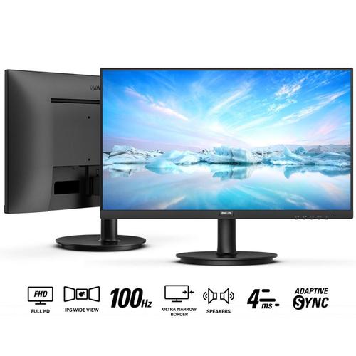 Jual Monitor LED Philips 241V8B IPS 100hz - Full HD 24" Inch - Kab ...