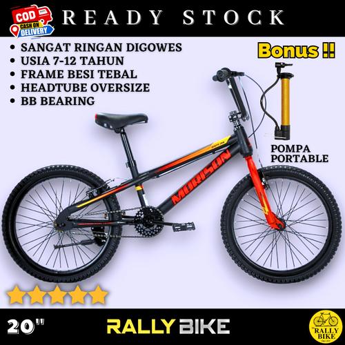 Jual Sepeda BMX anak ukuran 20 in usia 7 sampai 10 tahun murah - Kota ...