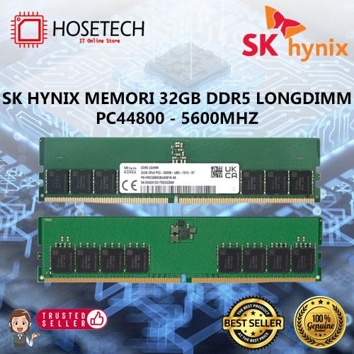 Jual SK Hynix Memori 32GB DDR5 Longdimm 5600Mhz SKhynix Memory - Jakarta Pusat - Hosetech ...