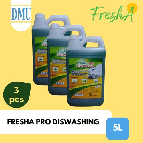Promo 3 PCS - Sabun Cuci Piring Fresha Pro Dishwashing 5L - Jakarta ...