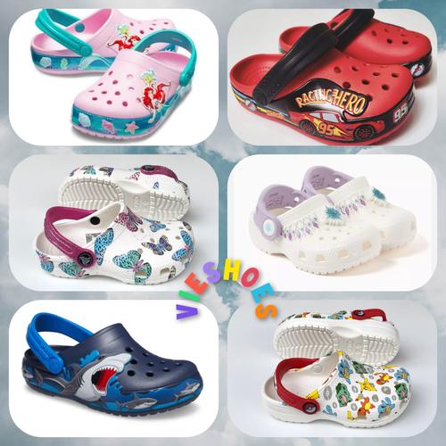 Jual Crocs Fun Lab Kids and Junior Sandal Crocs Anak - butterfly, 25/26 ...