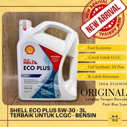 Jual Shell Helix ECO Plus 5W-30 LCGC ,3Liter ,Api SN Plus, Api SN GF-5 ...