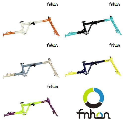 Jual Frameset Folding Bike FNHON Gust 20" 406 - 451 Disc Brake for ...