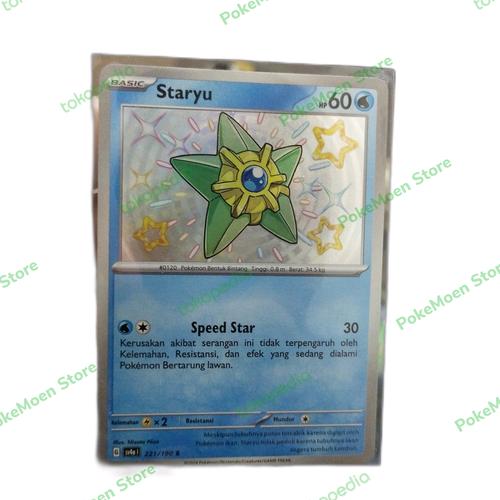 Jual Staryu Shiny - Pokemon TCG Indonesia - Kota Surabaya - PokeMoen Store | Tokopedia