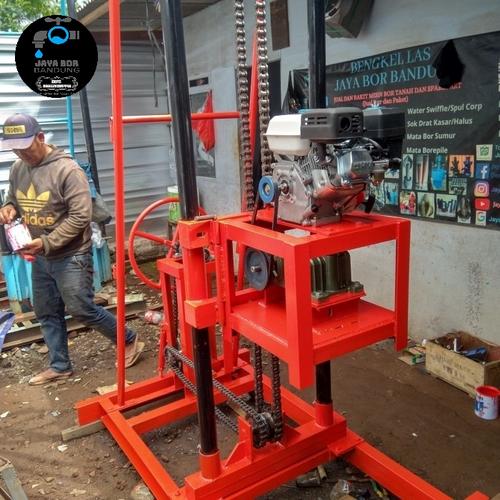 Jual mesin bor tanah - power rig menara pipa - Double gearbox - Kota ...