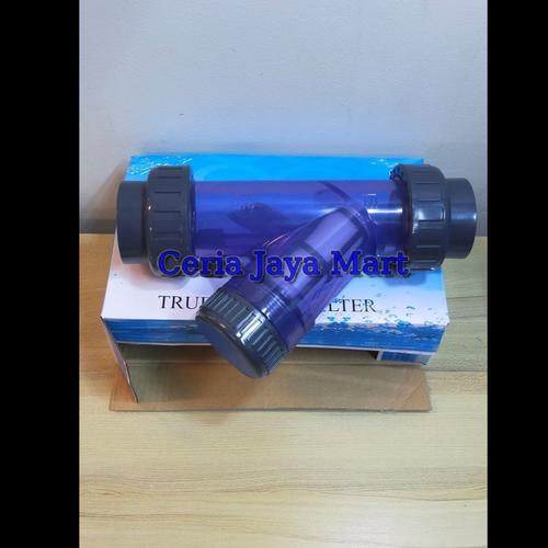 Jual Y Strainer PVC Clear 2 " Inch / Y strainer pvc bening DN50 ...