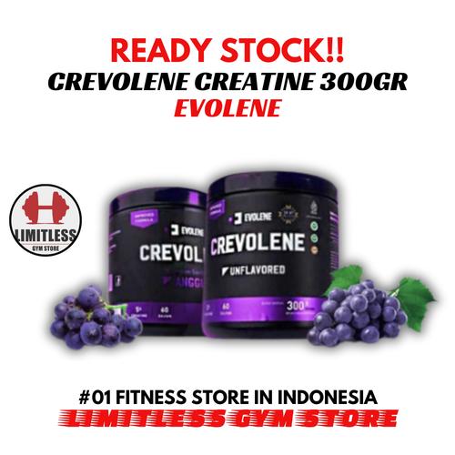 Jual EVOLENE CREVOLENE CREATINE 60 SERVINGS BPOM MICRONIZED CREATINE ...