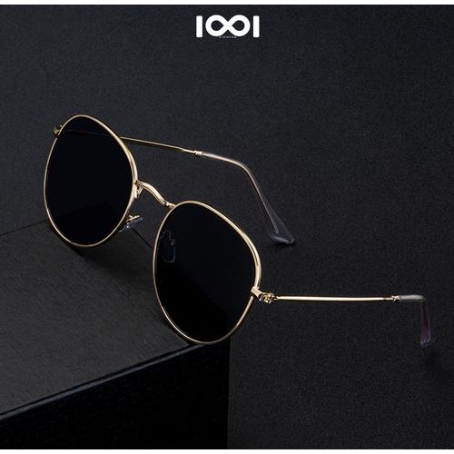 Promo Kacamata Hitam Sunglasses Anti UV400 Frame Bulat Pria Wanita ...